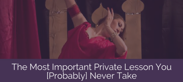 The Most Important Private Lesson You [Probably] Never Take