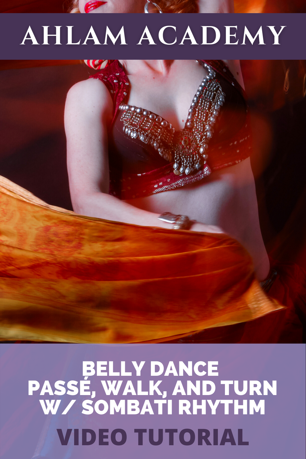 Belly Dance for Beginners: Passe, Walk, and Turn w/ Sombati Rhythm