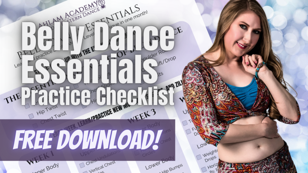 Belly Dance Essentials Practice Checklist